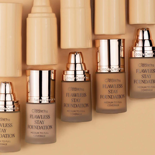 Flawless Stay Base Líquida | Beauty Creations | Belle Queen Cosmetics