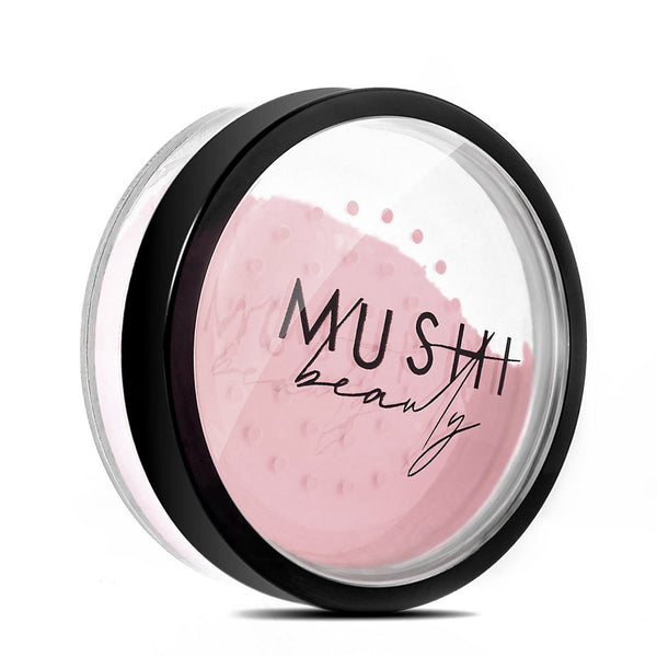 UNDER EYE POWDER- SOFT PINK - MUSHI BEAUTY | Belle Queen Cosmetics