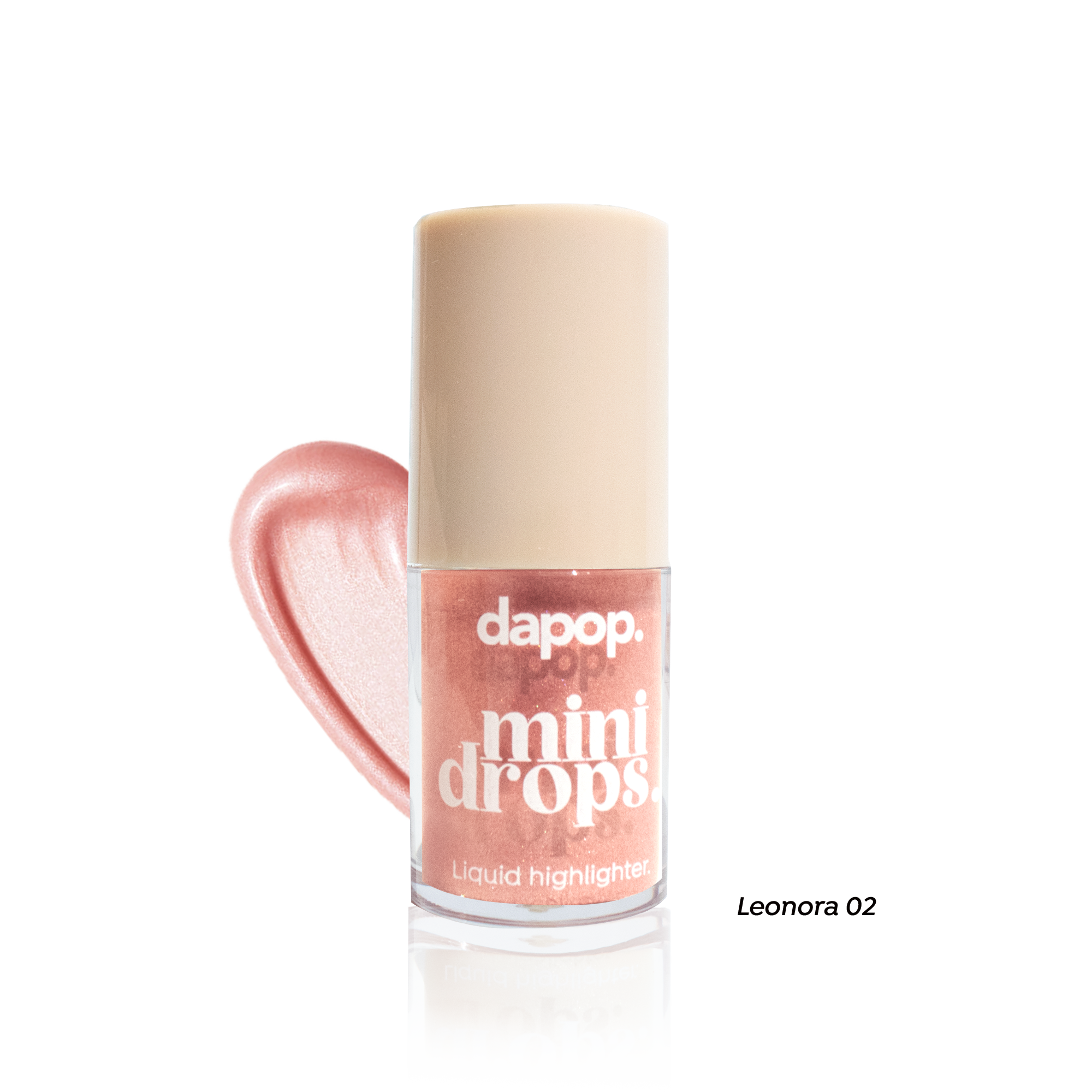Mini drops highlighter - Iluminador Líquido | Dapop | Belle Queen Cosmetics
